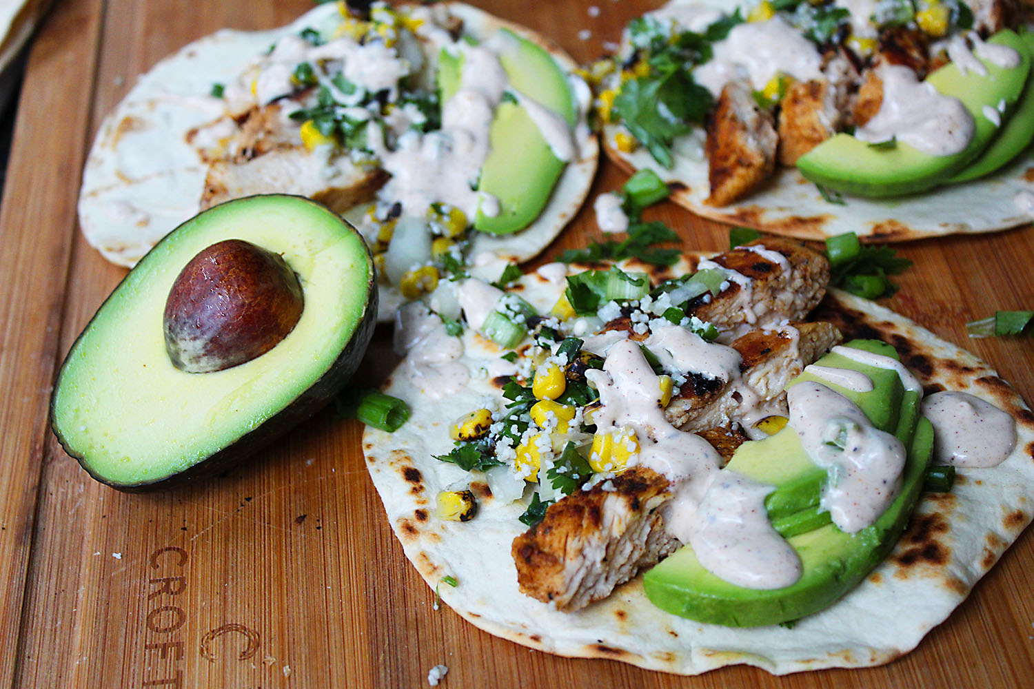 Mexican Street Corn Chicken Tacos – The Mixed Menu