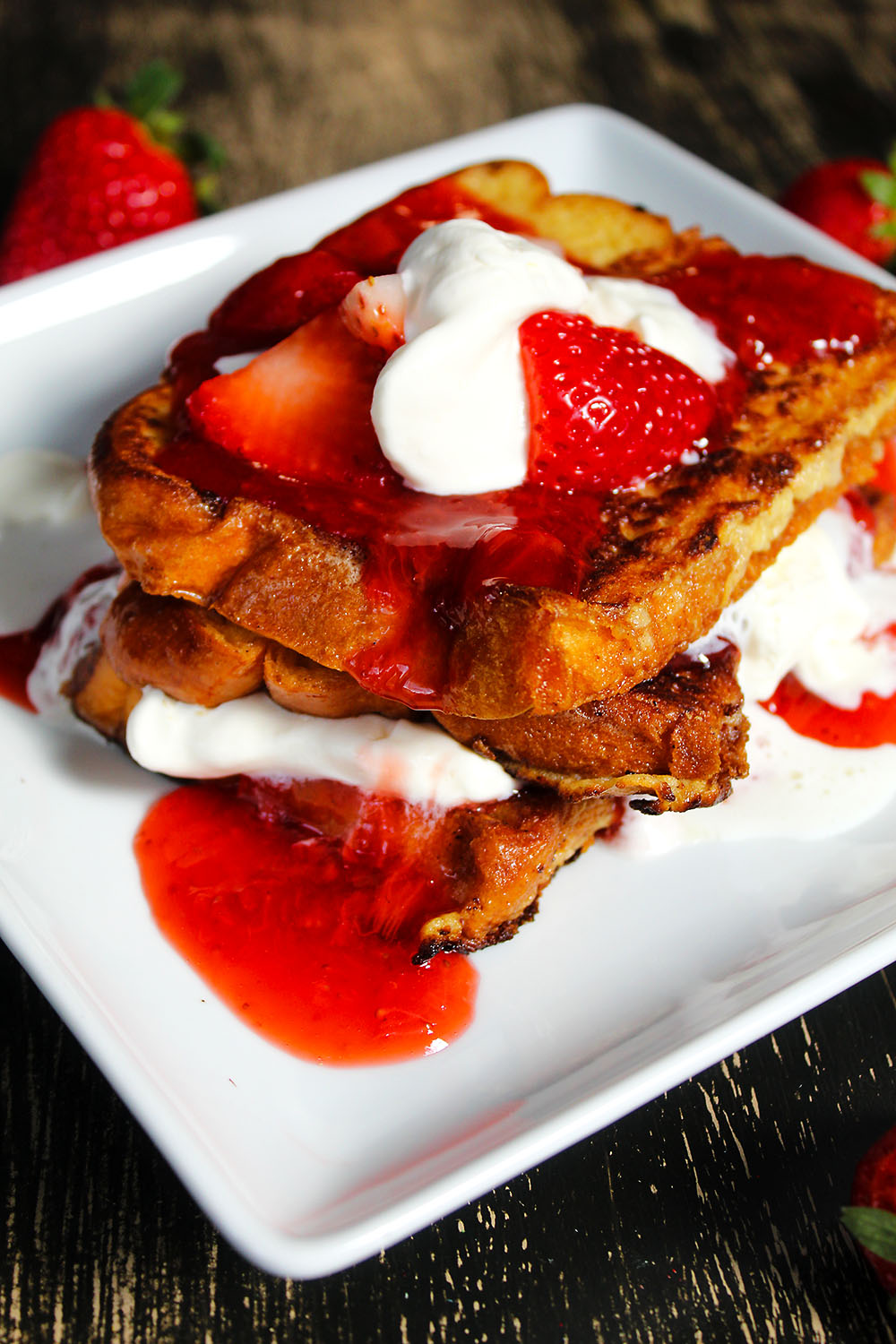 French Toast Strawberry Jam