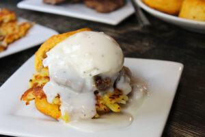 Country Style Benedict - The Mixed Menu