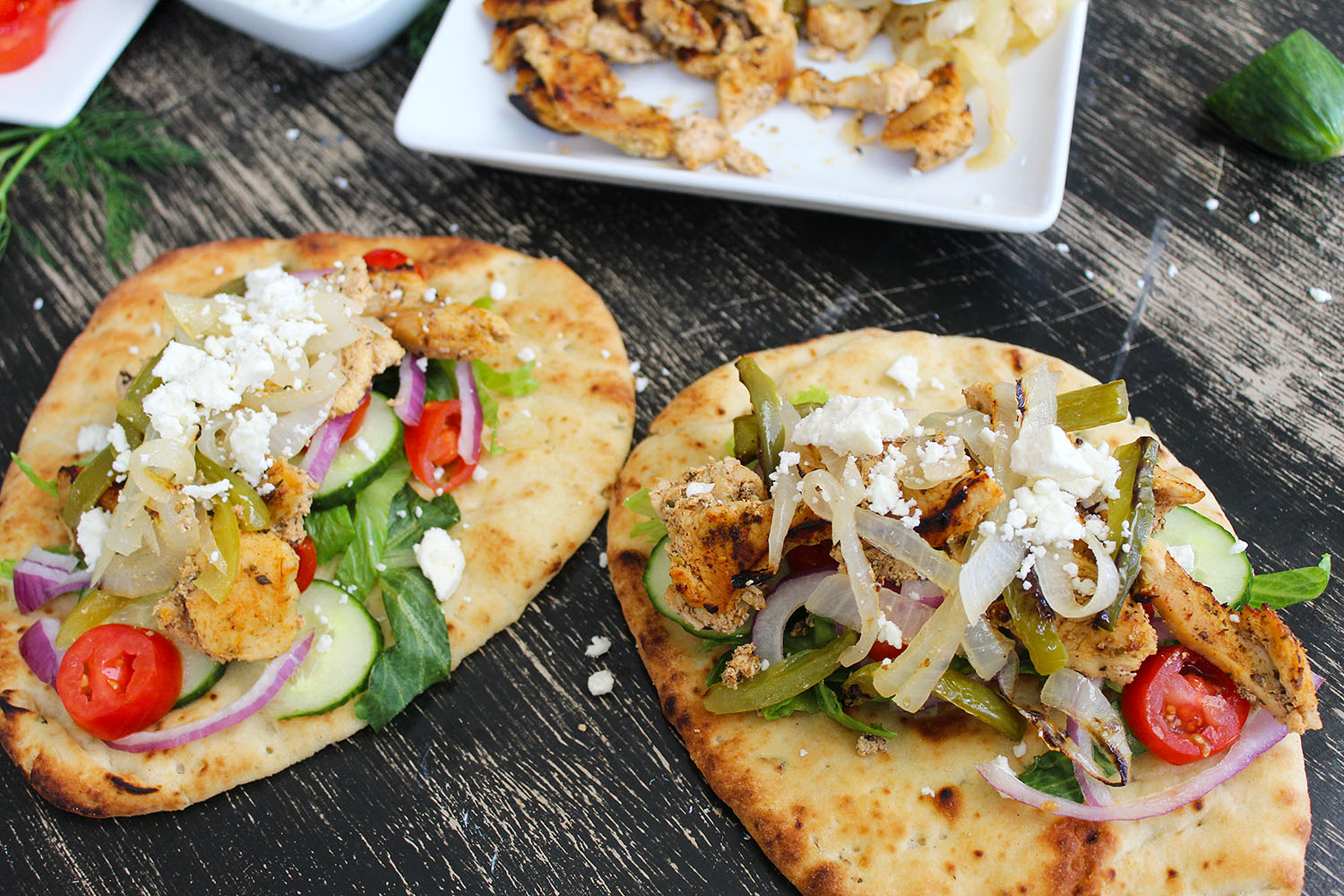 Sheet Pan Chicken Gyros – The Mixed Menu